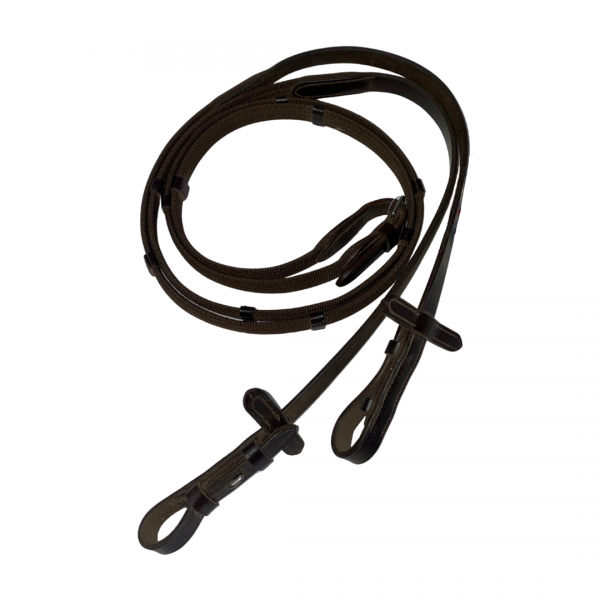 Ascot Nylon Web Reins - Europa Saddlery