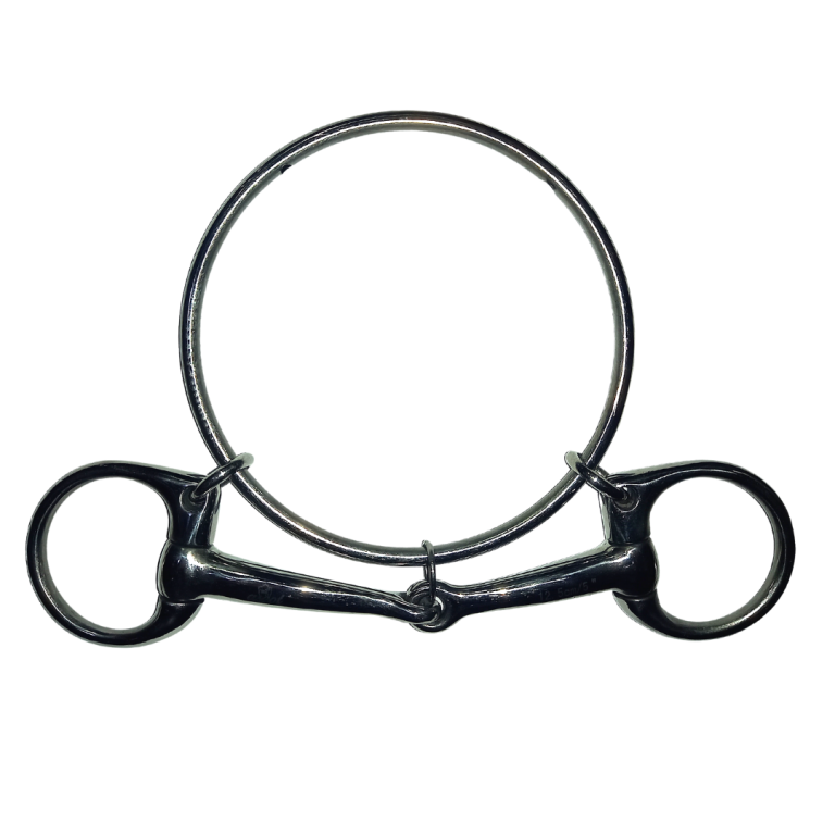 Ascot Dexter Ring Jointed Snaffle - Europa Saddlery