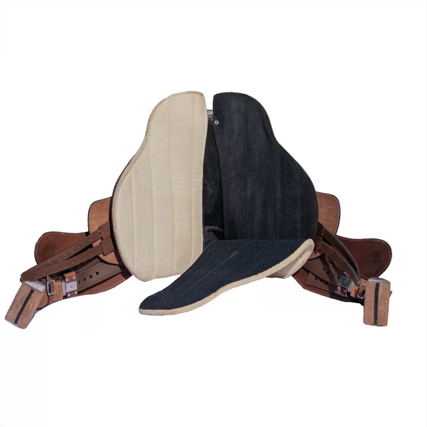 Syd Hill Hawk Leather Polocrosse Saddle with Roughout Leather and SHXP ...